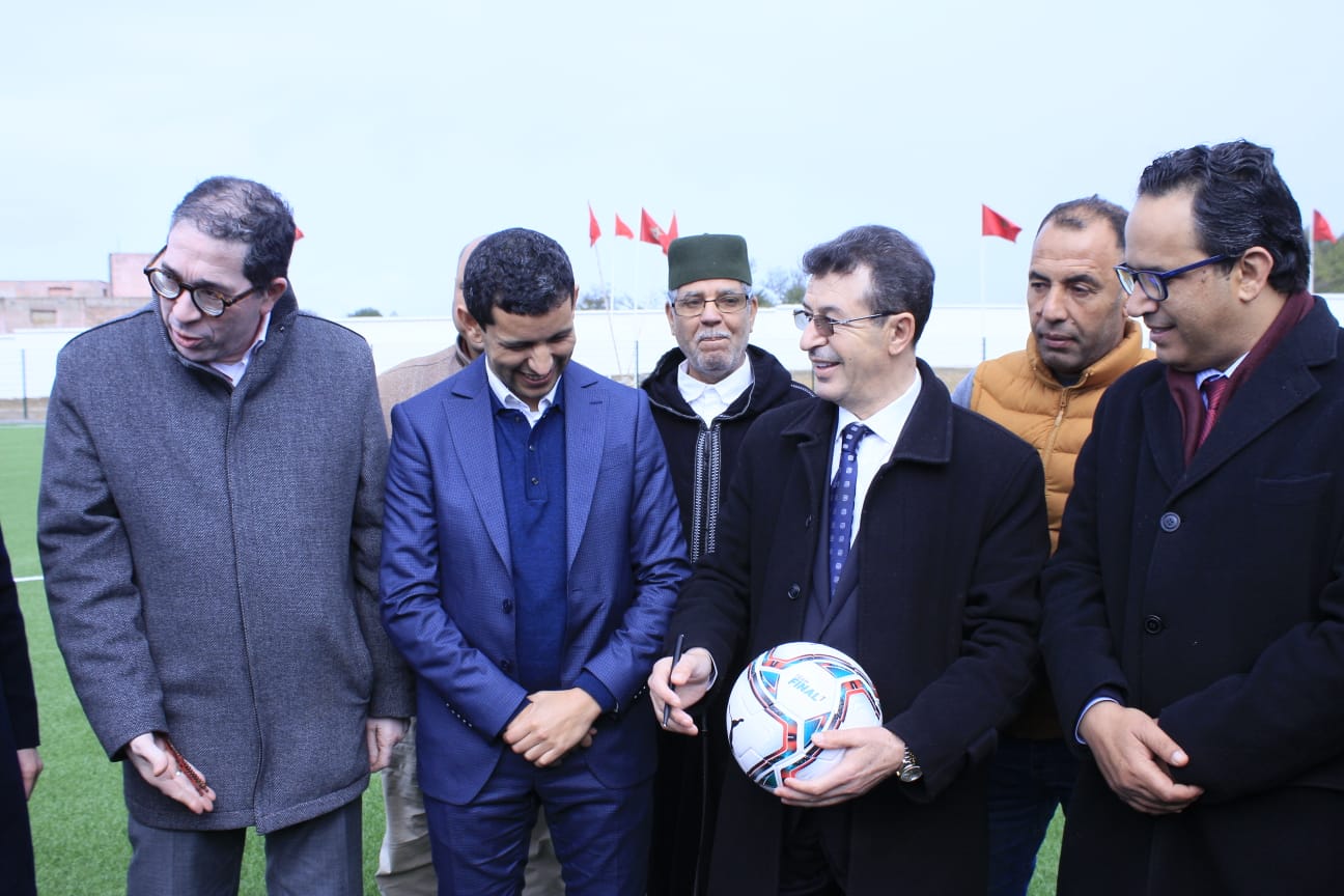 Infrastructures : Livraison du terrain communal de Lalla Mimouna – FRMF