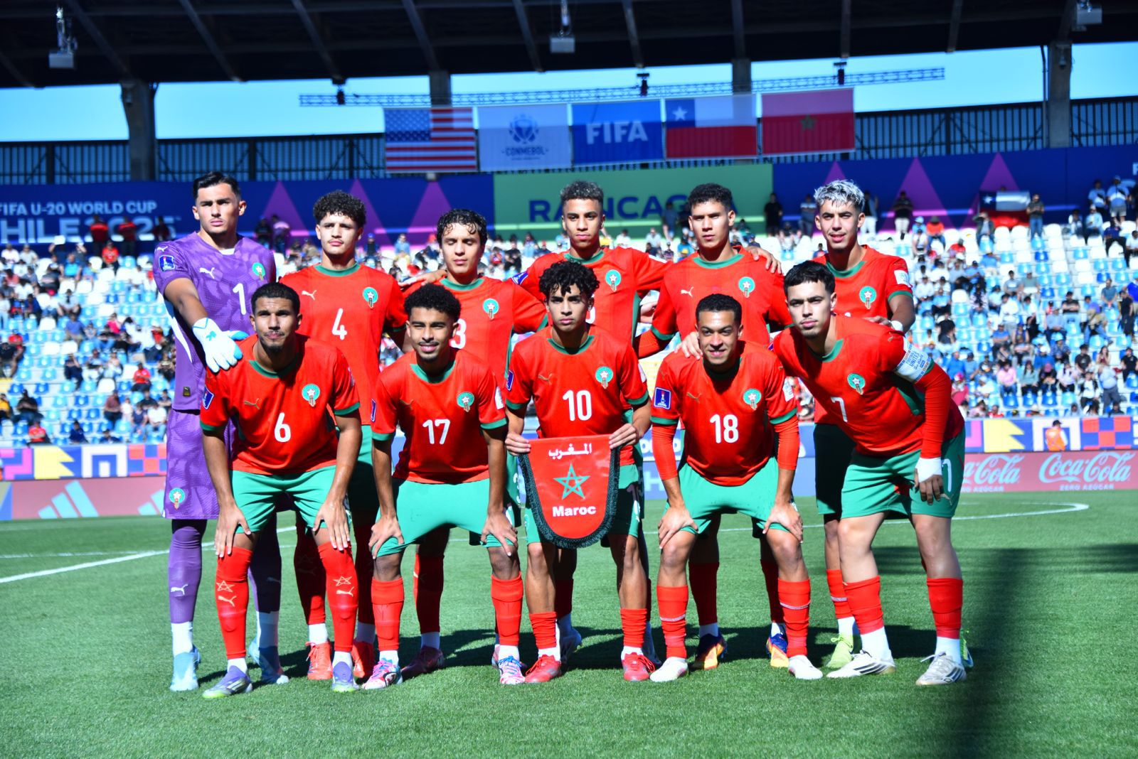 L’équipe nationale U20 se qualifie pour les demi-finales de la Coupe du Monde – FRMF